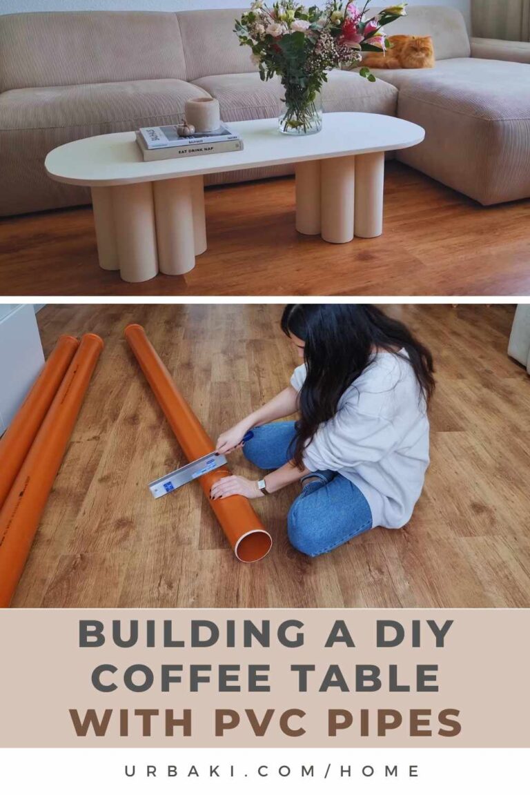 Building a DIY Coffee Table with PVC Pipes