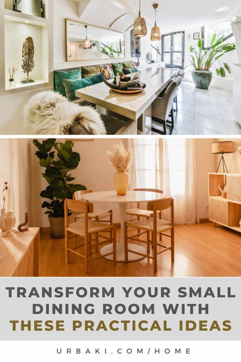 Transform Your Small Dining Room with These Practical Ideas