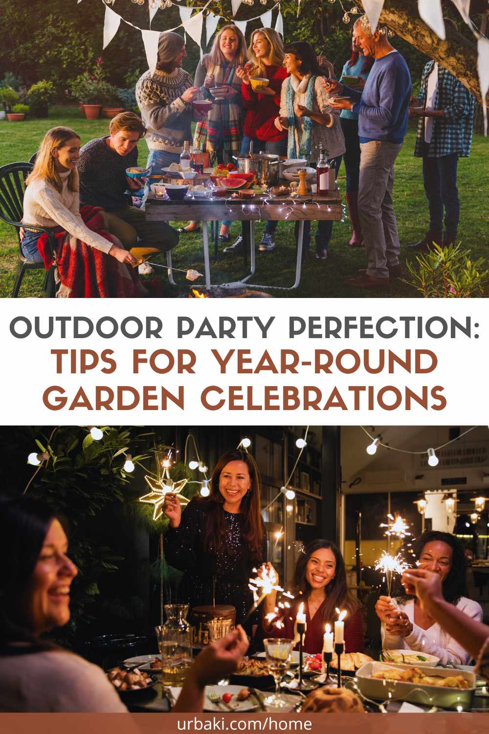 Outdoor Party Perfection: Tips for Year-Round Garden Celebrations