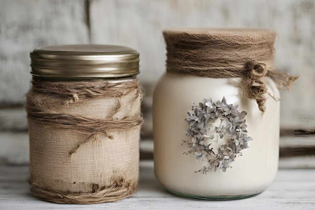 Transforming Glass Jars into Stunning Decor Pieces!