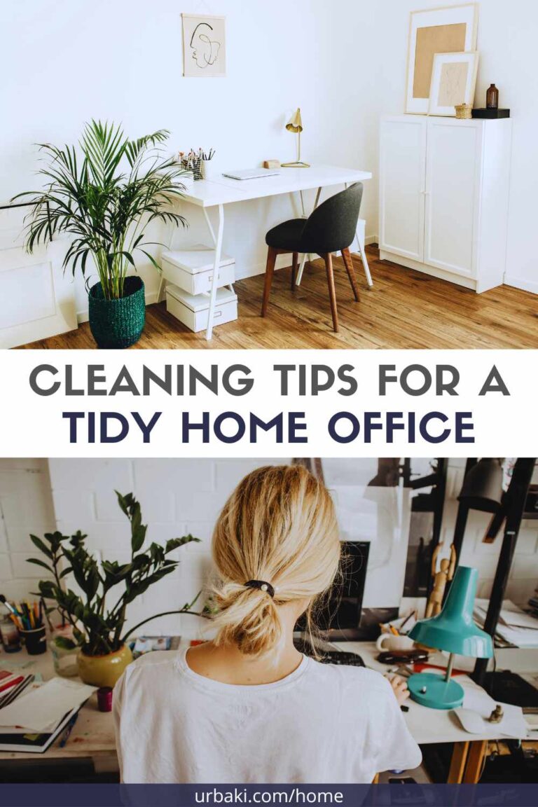 Cleaning Tips for a Tidy Home Office