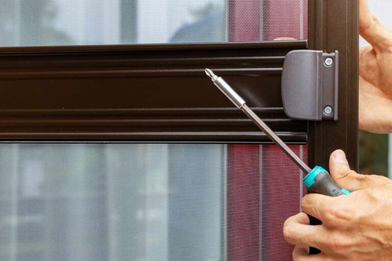 How to Repair a Broken Screen Door
