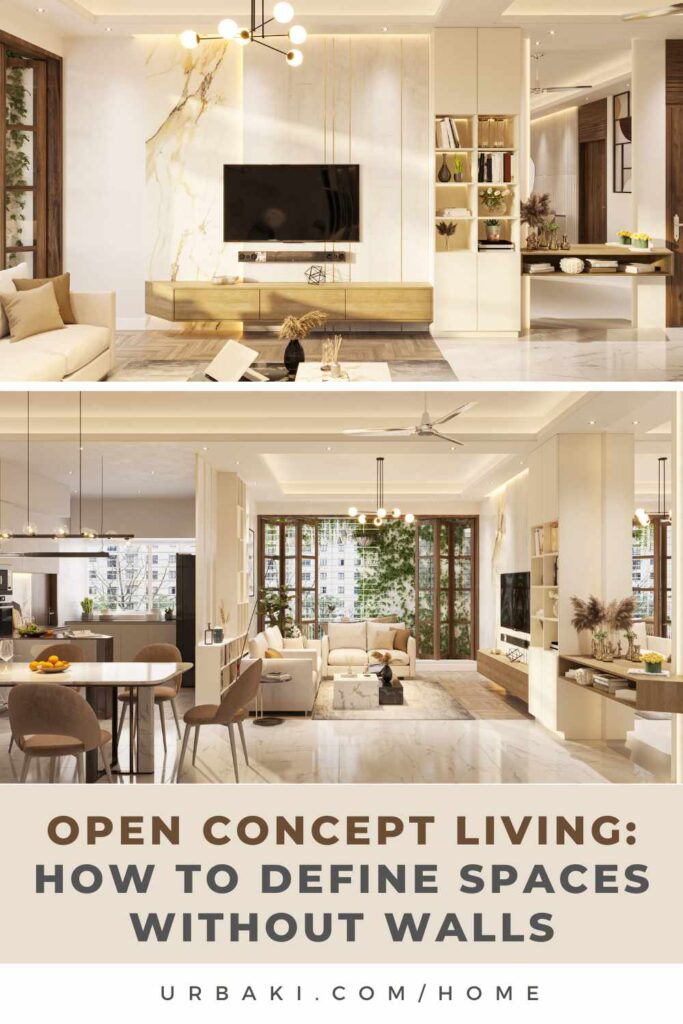 Open Concept Living: How to Define Spaces Without Walls