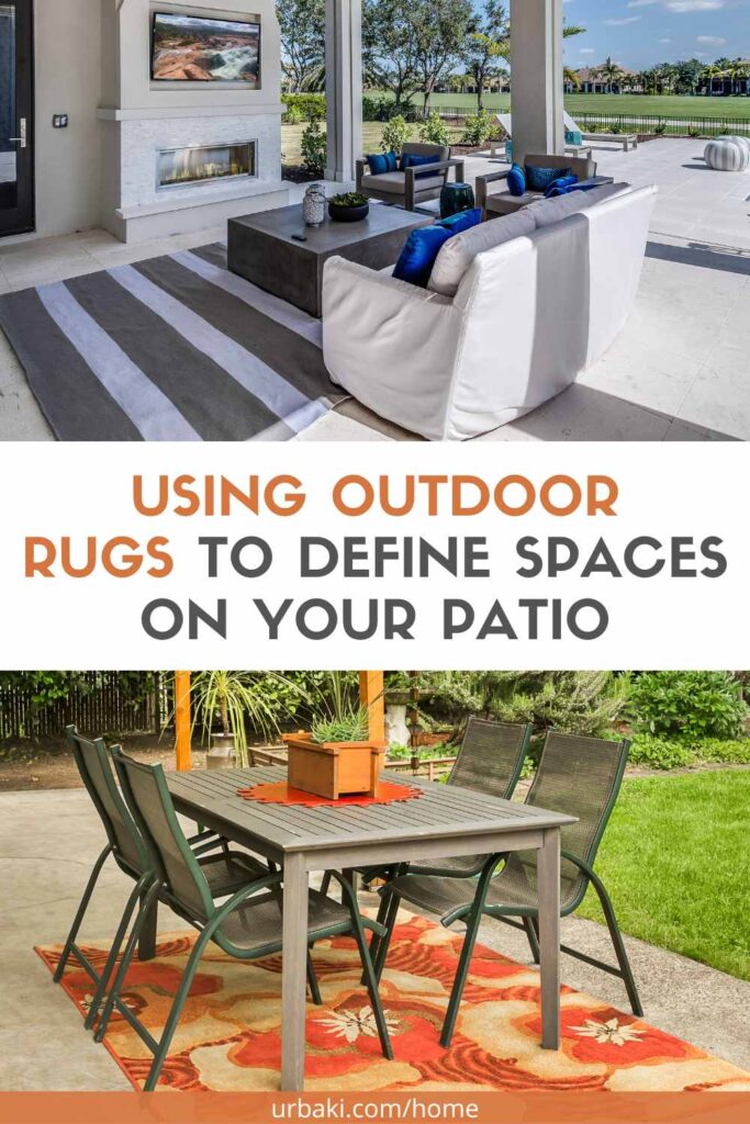Using Outdoor Rugs to Define Spaces on Your Patio