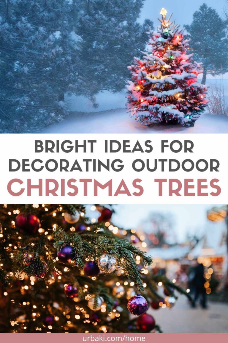 Bright Ideas for Decorating Outdoor Christmas Trees
