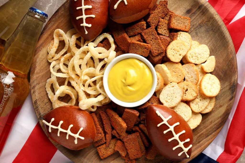Super Bowl Decorations: A Fun and Edible Centerpiece