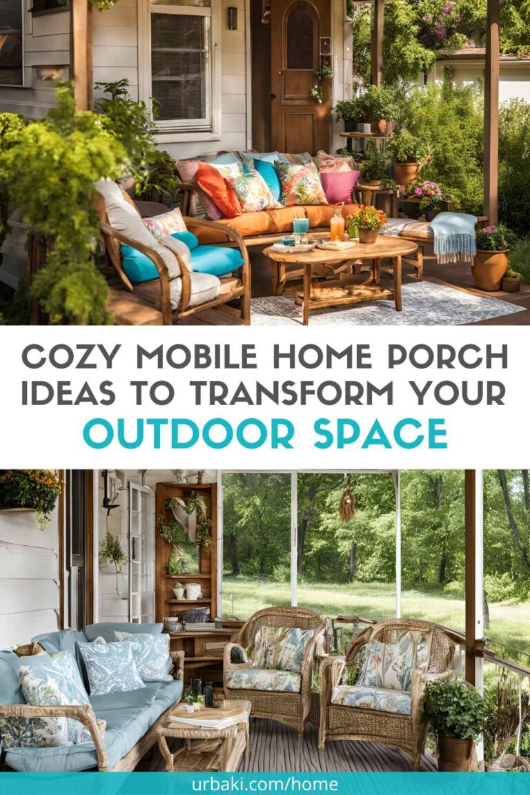 Cozy Mobile Home Porch Ideas to Transform Your Outdoor Space