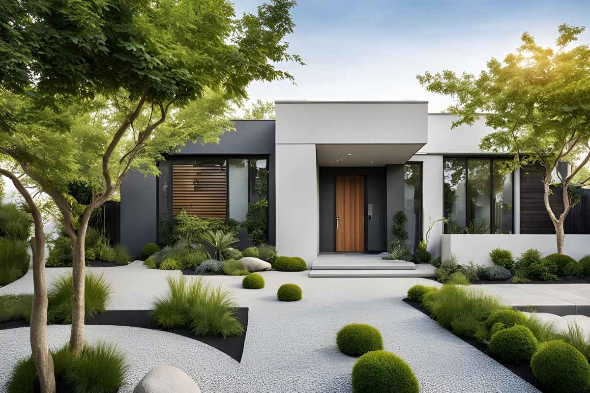 Modern Front Yard Landscaping: Minimalist and Stylish Design Tips
