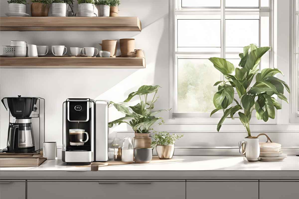 Small Coffee Station Ideas - A Space-Saving Solution for Small Kitchens