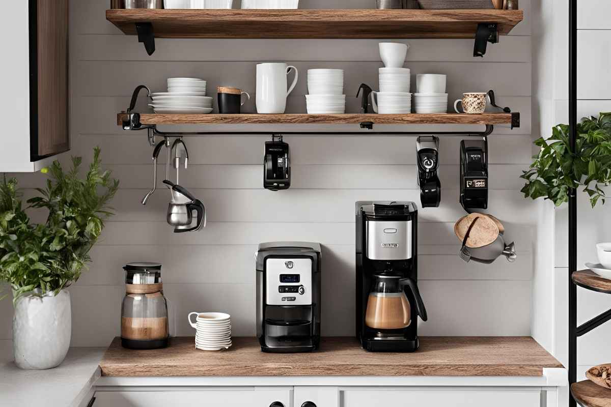 Small Coffee Station Ideas - A Space-Saving Solution for Small Kitchens