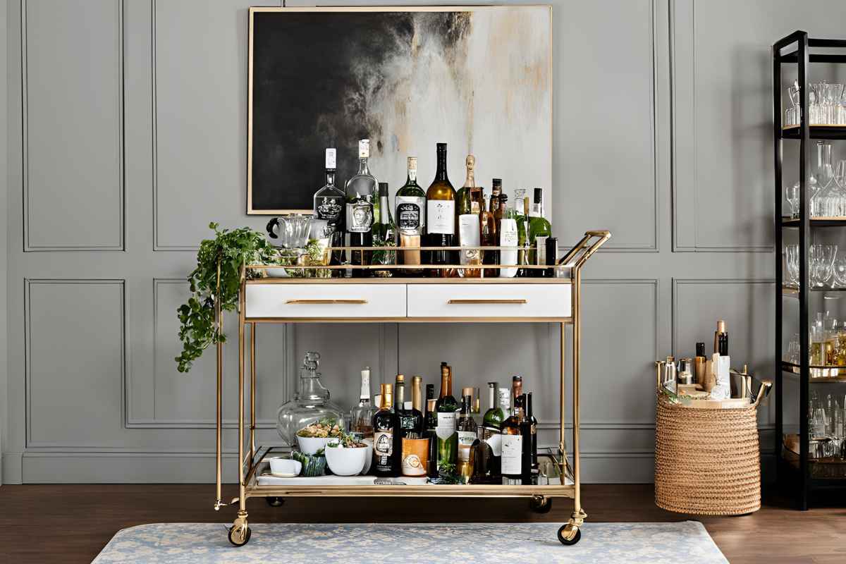 Bar Cart Styling 101: How to Create a Chic and Functional Setup
