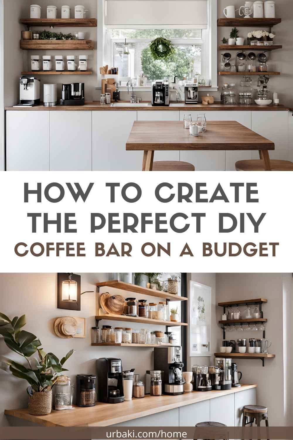 How to Create the Perfect DIY Coffee Bar on a Budget