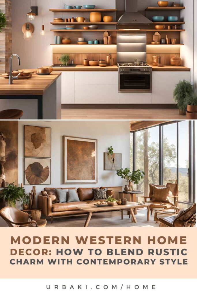 Modern Western Home Decor: How to Blend Rustic Charm with Contemporary ...