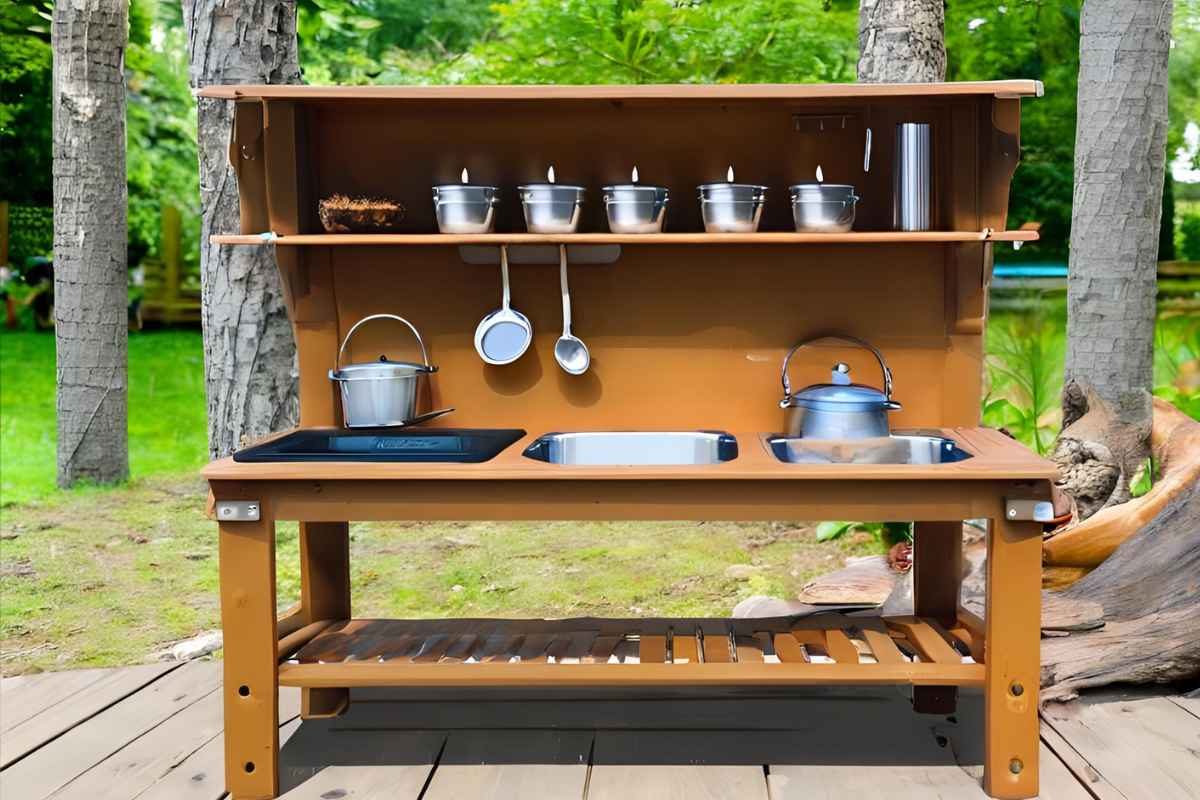 How to Build a DIY Mud Kitchen for Endless Outdoor Fun