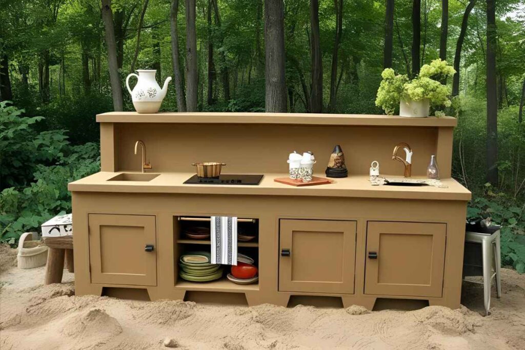 How to Build a DIY Mud Kitchen for Endless Outdoor Fun