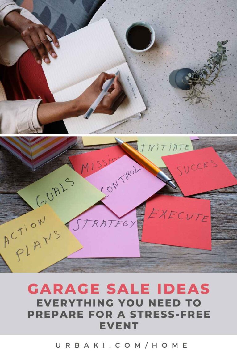 Garage Sale Ideas: Everything You Need to Prepare for a Stress-Free Event