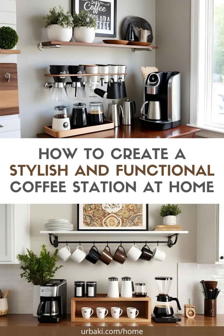 How to Create a Stylish and Functional Coffee Station at Home