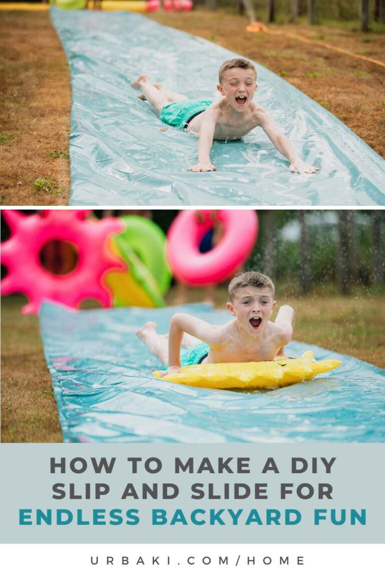 How to Make a DIY Slip and Slide for Endless Backyard Fun
