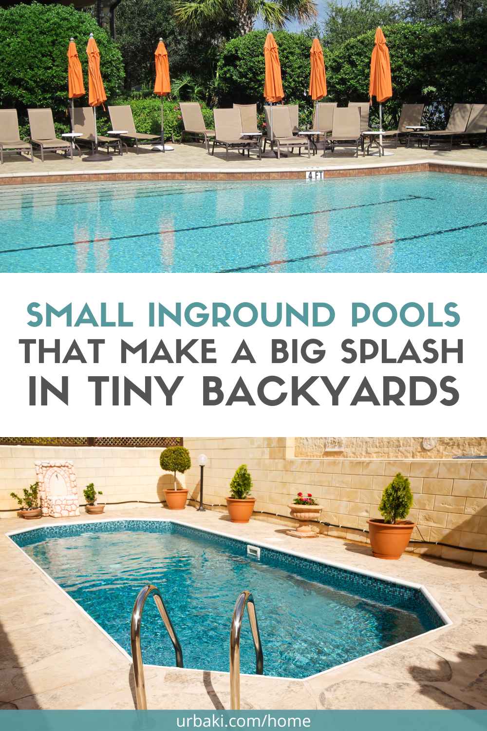 Small Inground Pools That Make a Big Splash in Tiny Backyards