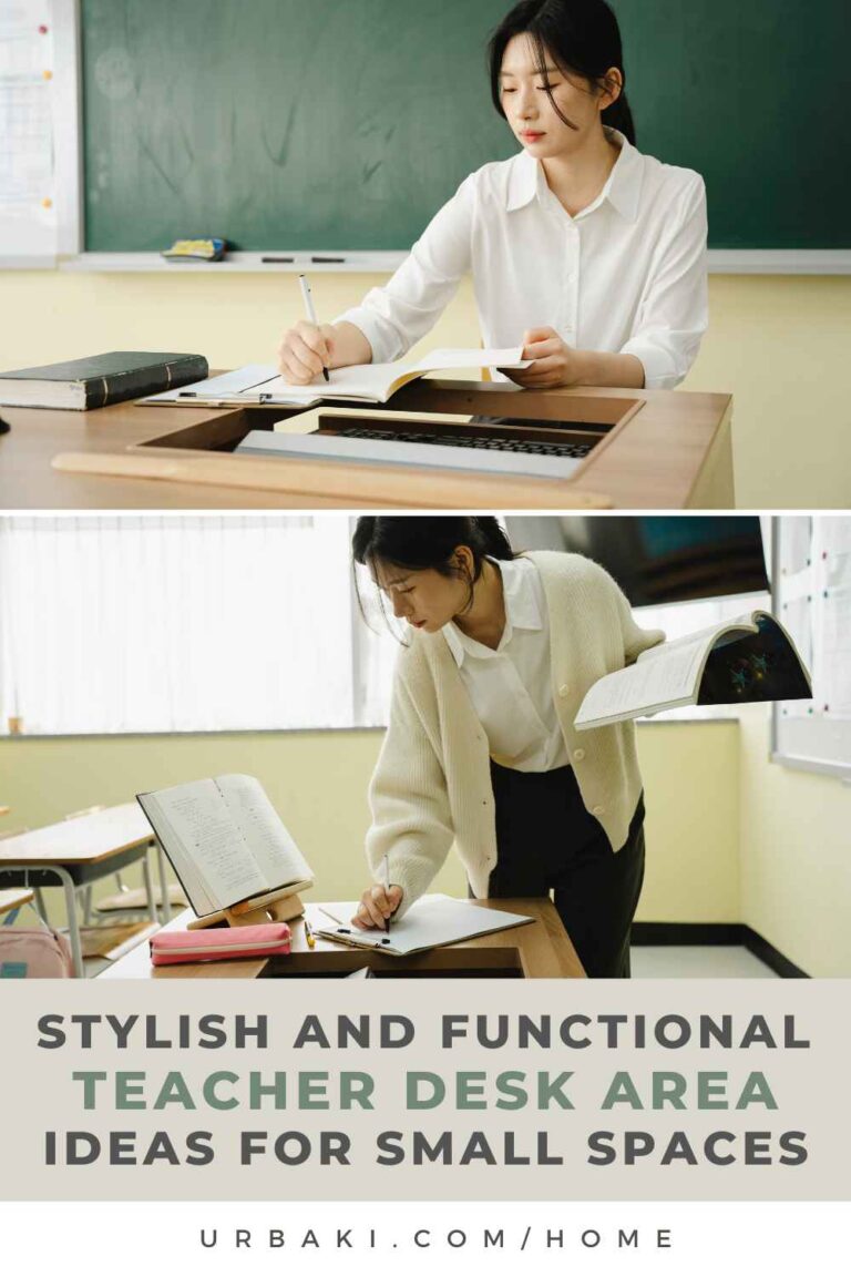 Stylish and Functional Teacher Desk Area Ideas for Small Spaces