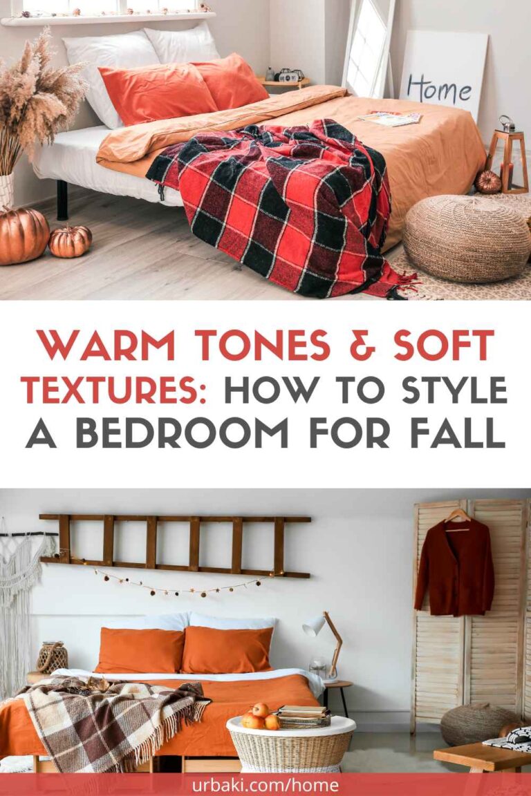 Warm Tones & Soft Textures: How to Style a Bedroom for Fall