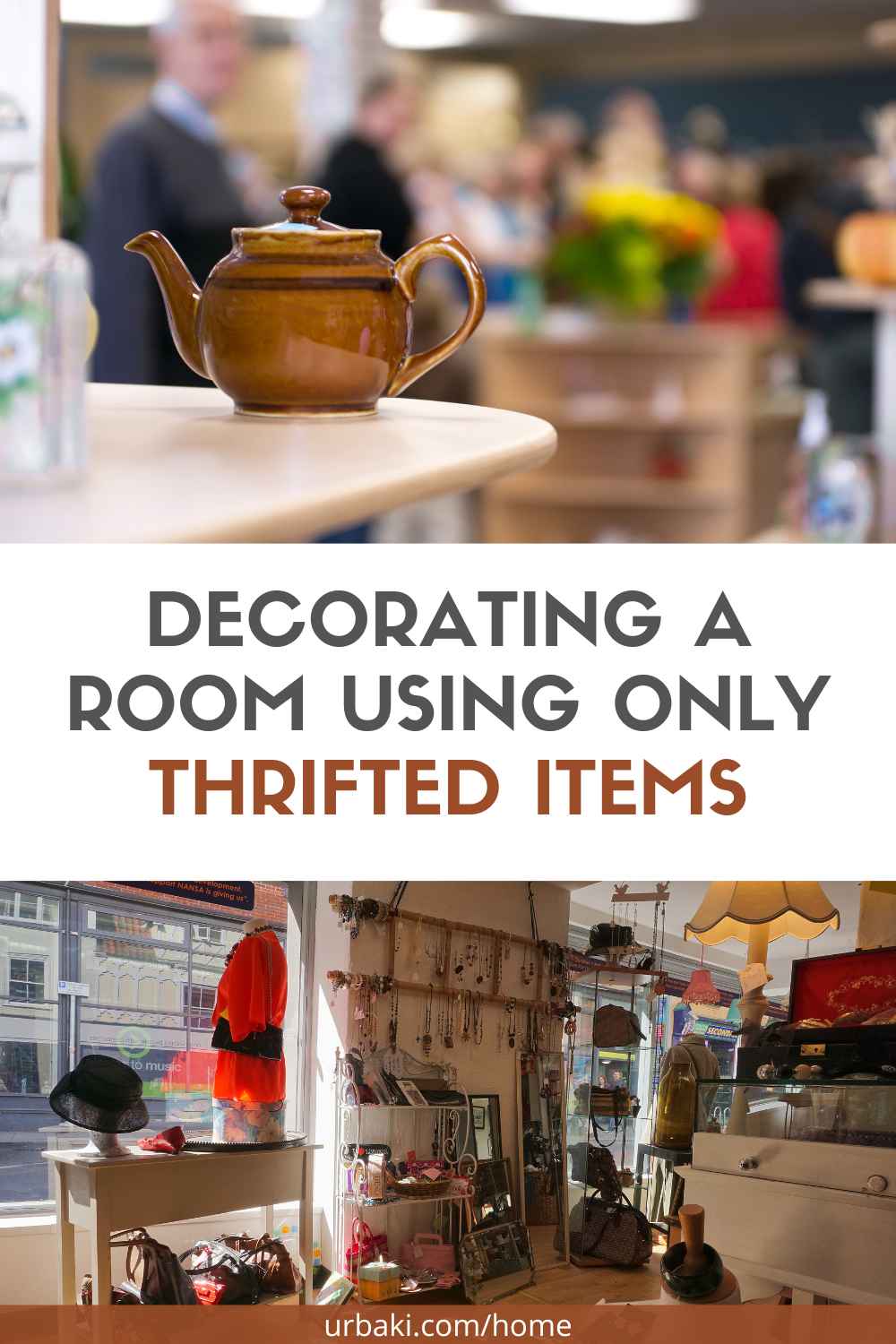 Decorating a Room Using Only Thrifted Items