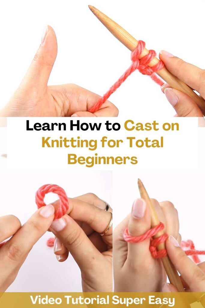 Learn How to Cast on Knitting for Total Beginners