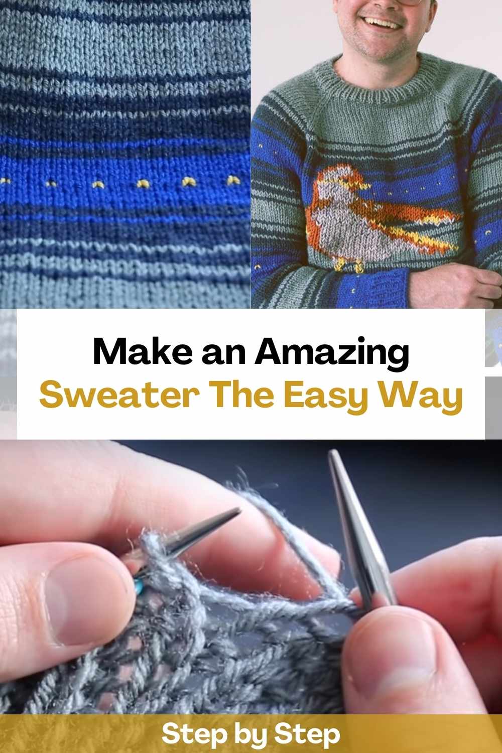 Make an Amazing Sweater The Easy Way