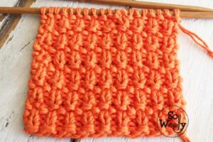 Super Easy! Learn to Knit Bumpy Stitch