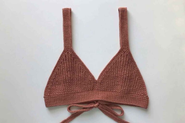 So Pretty! Learn How to Knit this Bralette