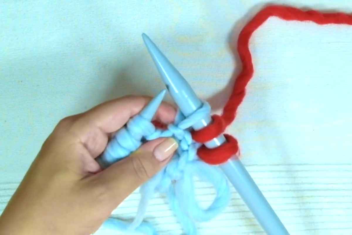 How to Knit the Two Color Slip-Stitch