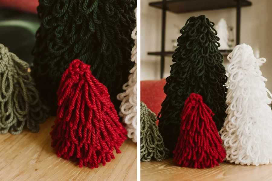 Make This Pretty Christmas Tree Knitting Pattern