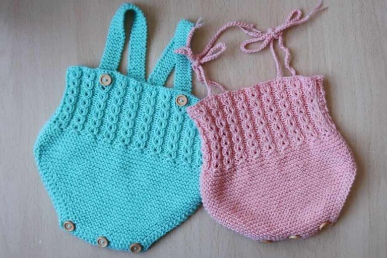 So Adorable! Easy Knitted Nappy Cover