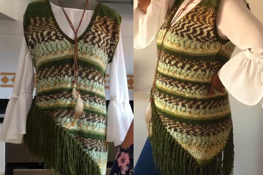Easy and Fast! How to Knit this Women´s Vest
