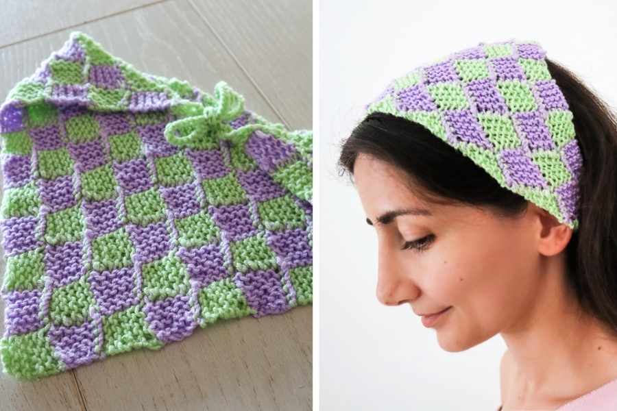 Easy and Fast! Learn to Knit this Cute Bandana