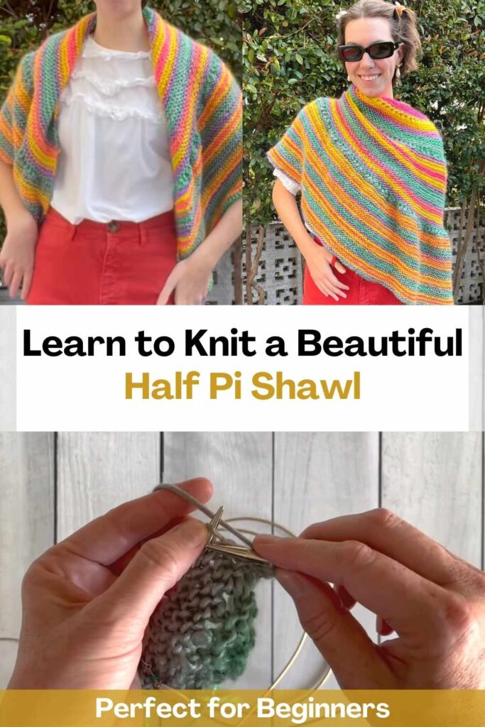 Learn to Knit a Beautiful Half Pi Shawl