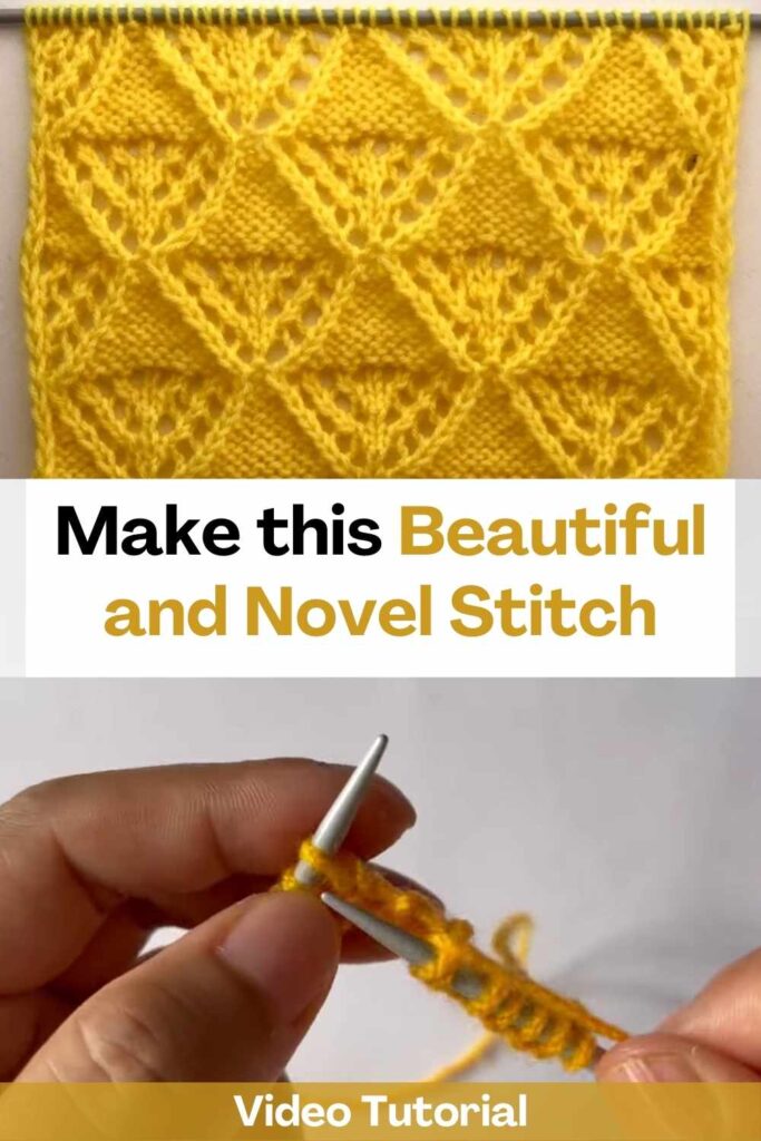 Make this Beautiful and Novel Stitch