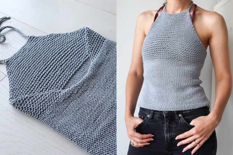 So Easy! Learn to Knit this Pretty Top