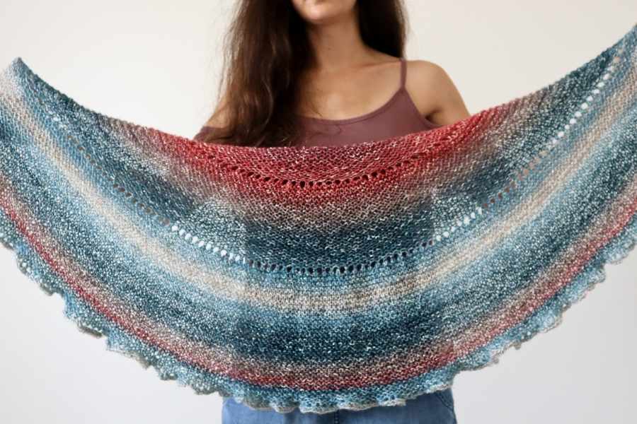 Super Beautiful! Learn to Knit this Half Pi Shawl