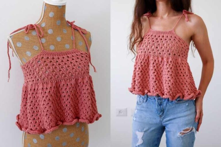 Super Cute! Learn to Knit this Babydoll Ruffle Top