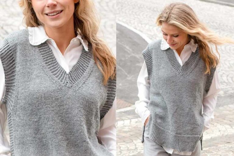 Simple and Cute! Learn to Knit this Beautiful Vest
