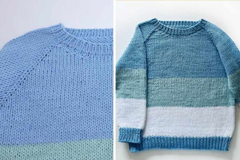 Super Pretty! Learn to Knit this Raglan Sweater