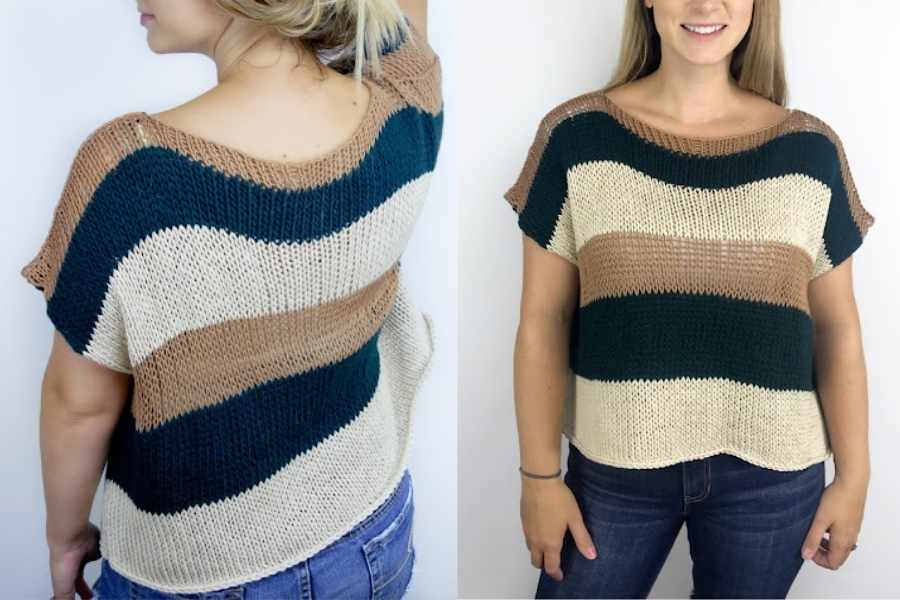 So Beautiful! Learn to Knit this Breezy Top