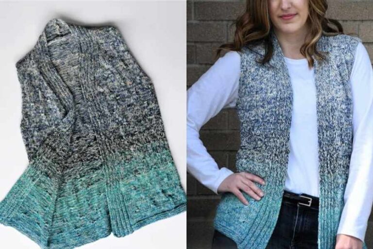 Super Easy! Learn to Knit this Pretty Vest