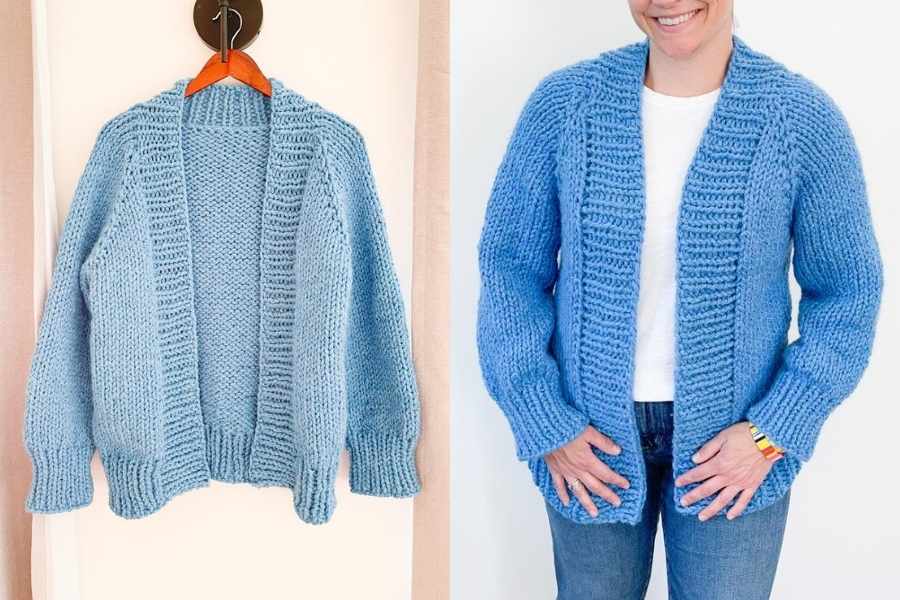Super Pretty! Learn to Knit this Simple Cardigan