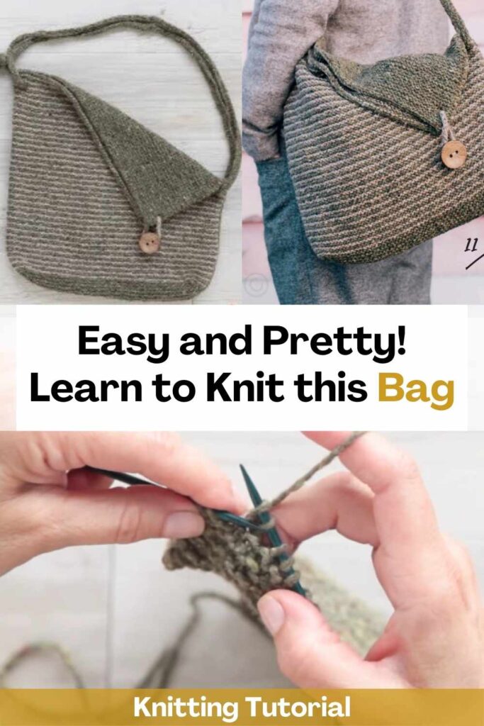 Easy and Pretty! Learn to Knit this Bag