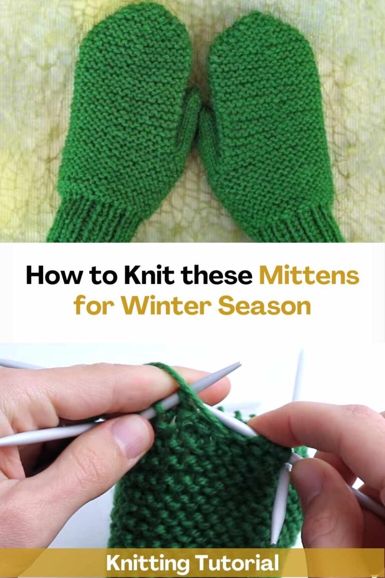 How to Knit these Mittens for Winter Season