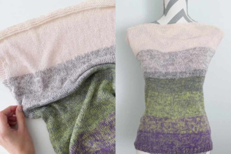 Learn to Knit this Simple Summer Top