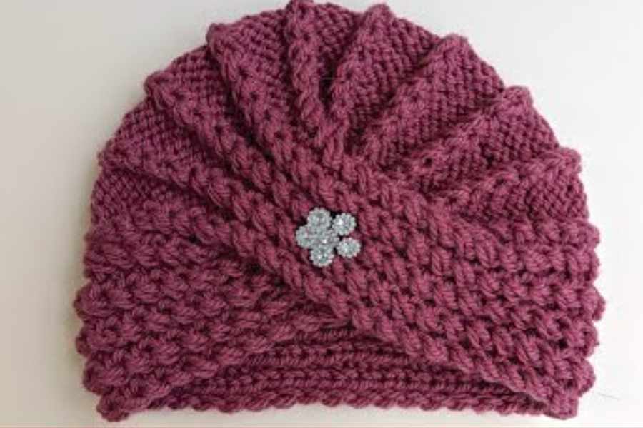 Add Elegance to Your Wardrobe: Learn to Knit a Turban Hat