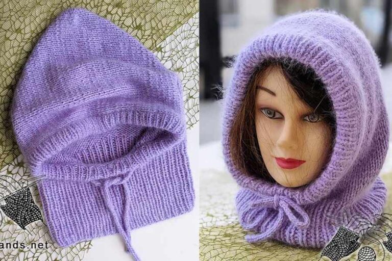 Stay Warm in Style: Learn to Knit a Hooded Cowl with this Tutorial